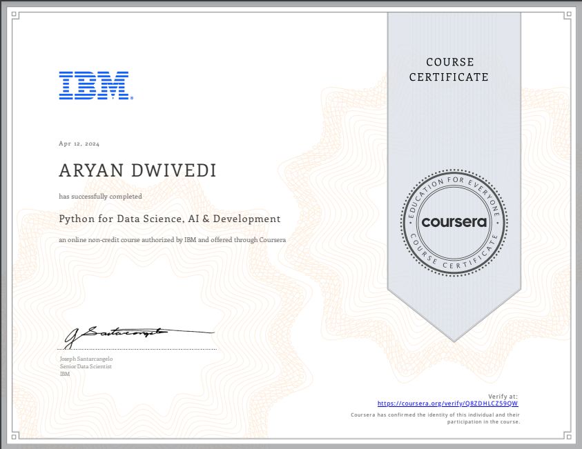 Aryan Dwivedi on LinkedIn: #python #datascience #ai #learning # ... Aryan Dwivedi on LinkedIn: #python #datascience #ai #learning # ...