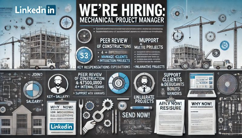 Tina Dudrey on LinkedIn: 🚀 We’re Hiring: REMOTE Mechanical Project Manager… Tina Dudrey on LinkedIn: 🚀 We’re Hiring: REMOTE Mechanical Project Manager…