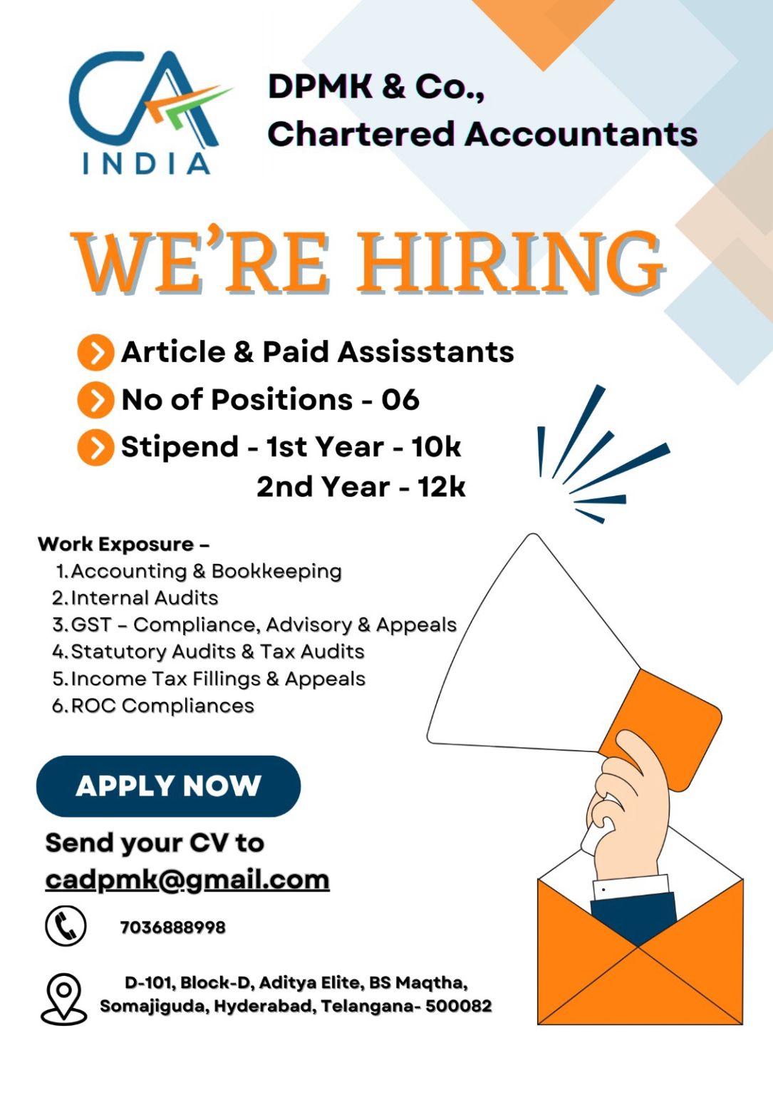 CA Naresh Kumar Meka posted on LinkedIn CA Naresh Kumar Meka posted on LinkedIn