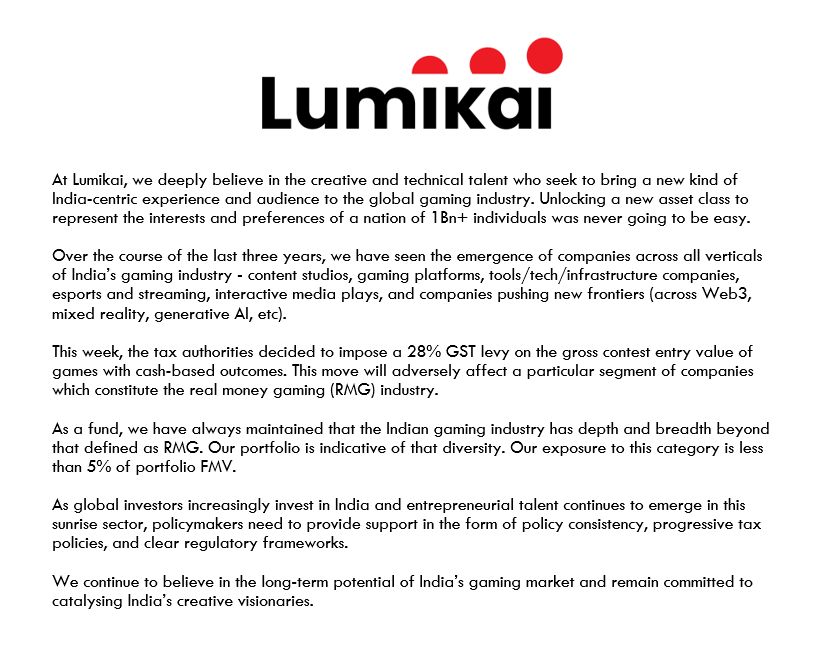 Lumikai Fund on LinkedIn: From The Lumikai Desk Lumikai Fund on LinkedIn: From The Lumikai Desk