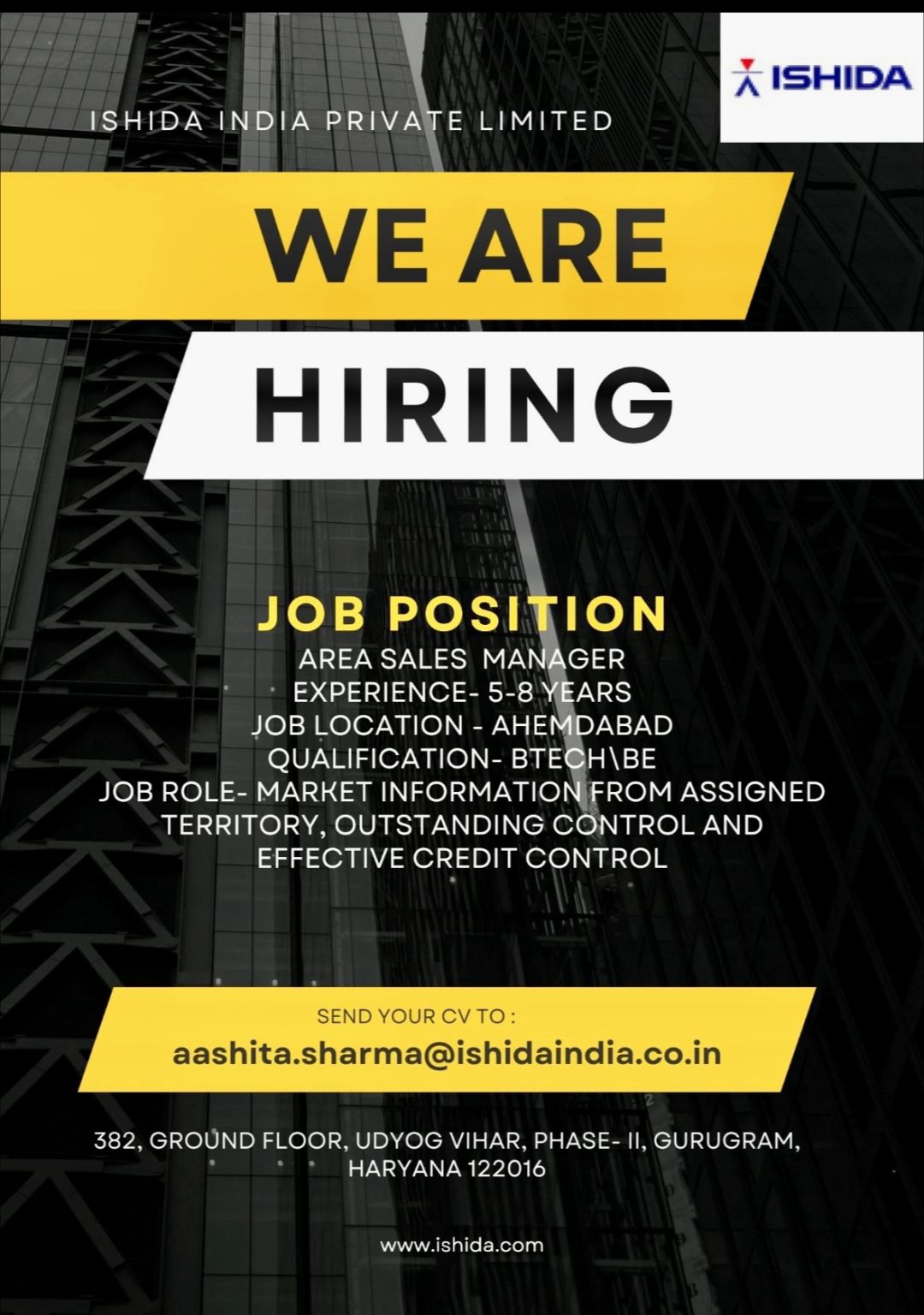 Amit Thakur on LinkedIn: #ishida #weighing #hr #sales #service #sales Amit Thakur on LinkedIn: #ishida #weighing #hr #sales #service #sales