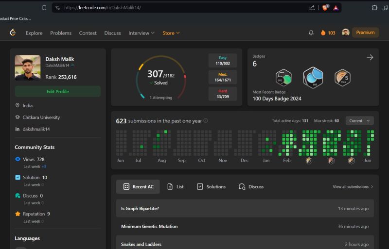 Daksh Malik on LinkedIn: #leetcode #codingjourney #dailypractice # ... Daksh Malik on LinkedIn: #leetcode #codingjourney #dailypractice # ...