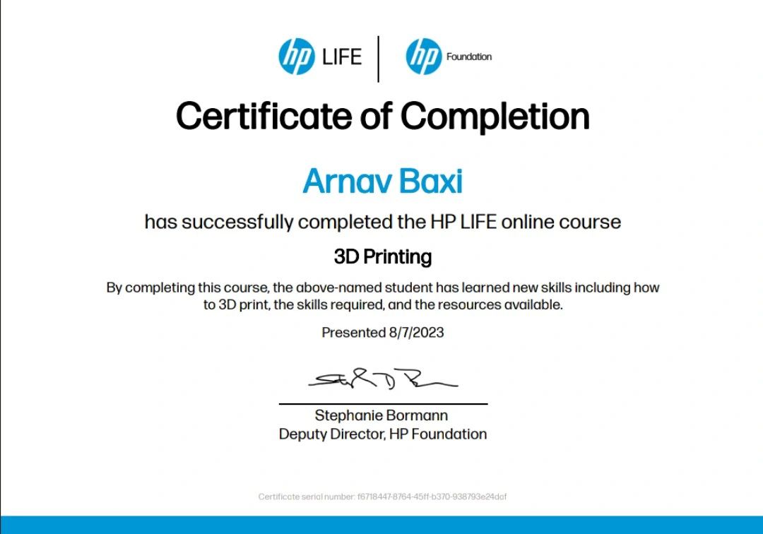 Arnav Baxi on LinkedIn: #hplife #hp Arnav Baxi on LinkedIn: #hplife #hp