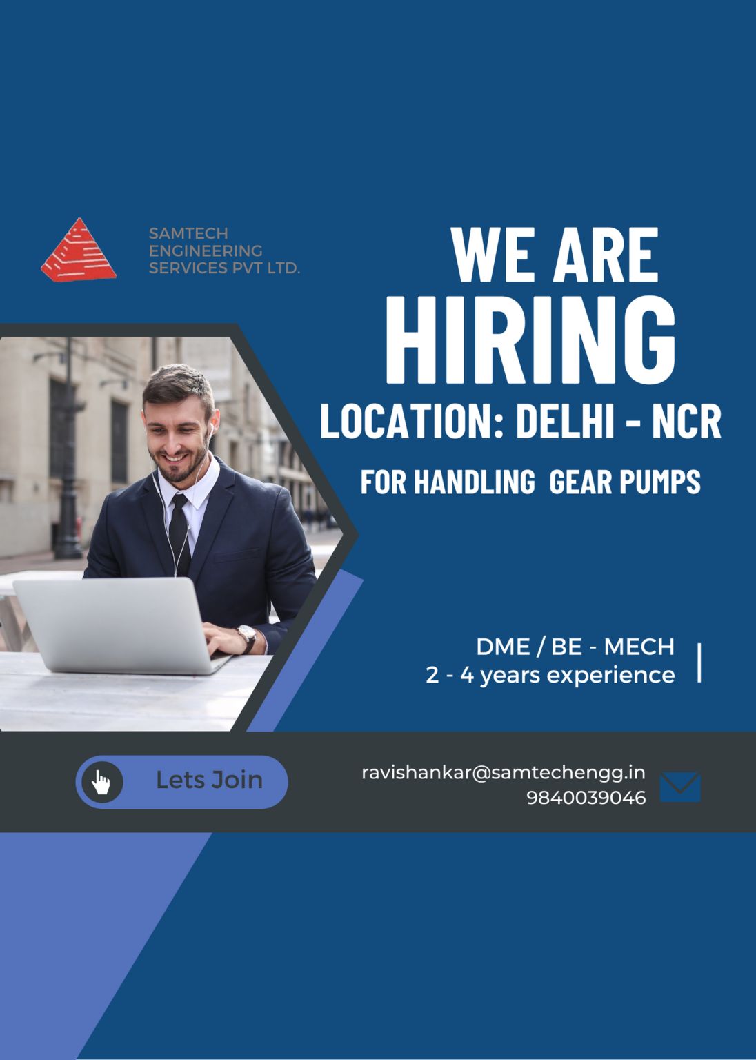 RAVI SHANKAR P on LinkedIn: WE ARE HIRING.... RAVI SHANKAR P on LinkedIn: WE ARE HIRING....