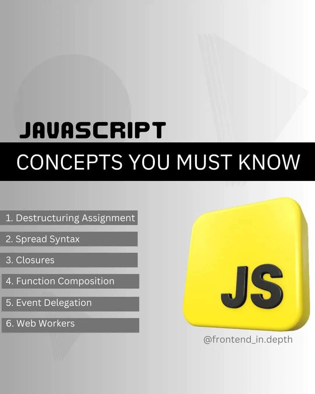SHIPAN MALLIK on LinkedIn: Some JavaScript core concepts you need to know. SHIPAN MALLIK on LinkedIn: Some JavaScript core concepts you need to know.