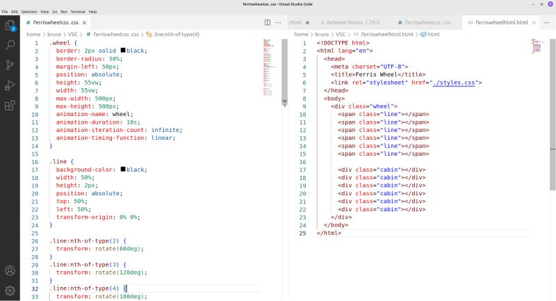 Bruce Shira on LinkedIn: Some of My Code for Ferris Wheel Bruce Shira on LinkedIn: Some of My Code for Ferris Wheel