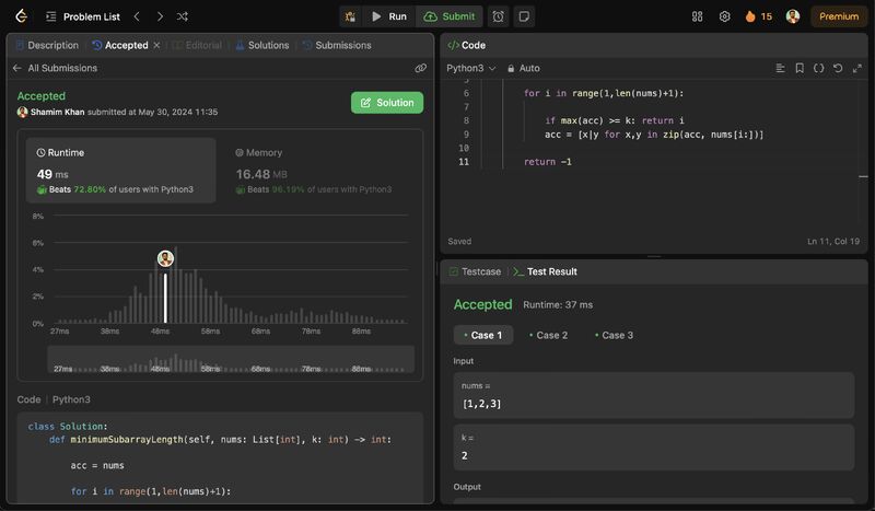 Shamim Khan on LinkedIn: #30daysofcode #leetcode #30daychallenge #code ... Shamim Khan on LinkedIn: #30daysofcode #leetcode #30daychallenge #code ...