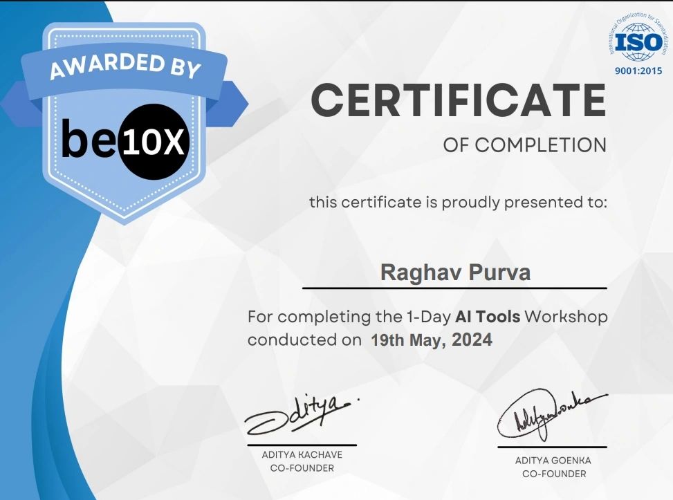 Raghav Purva on LinkedIn: I'm ai powered Raghav Purva on LinkedIn: I'm ai powered