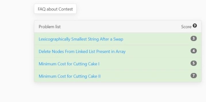 Chandra Bhushan Gudheniya on LinkedIn: #leetcode #contest #dsa #achievment Chandra Bhushan Gudheniya on LinkedIn: #leetcode #contest #dsa #achievment