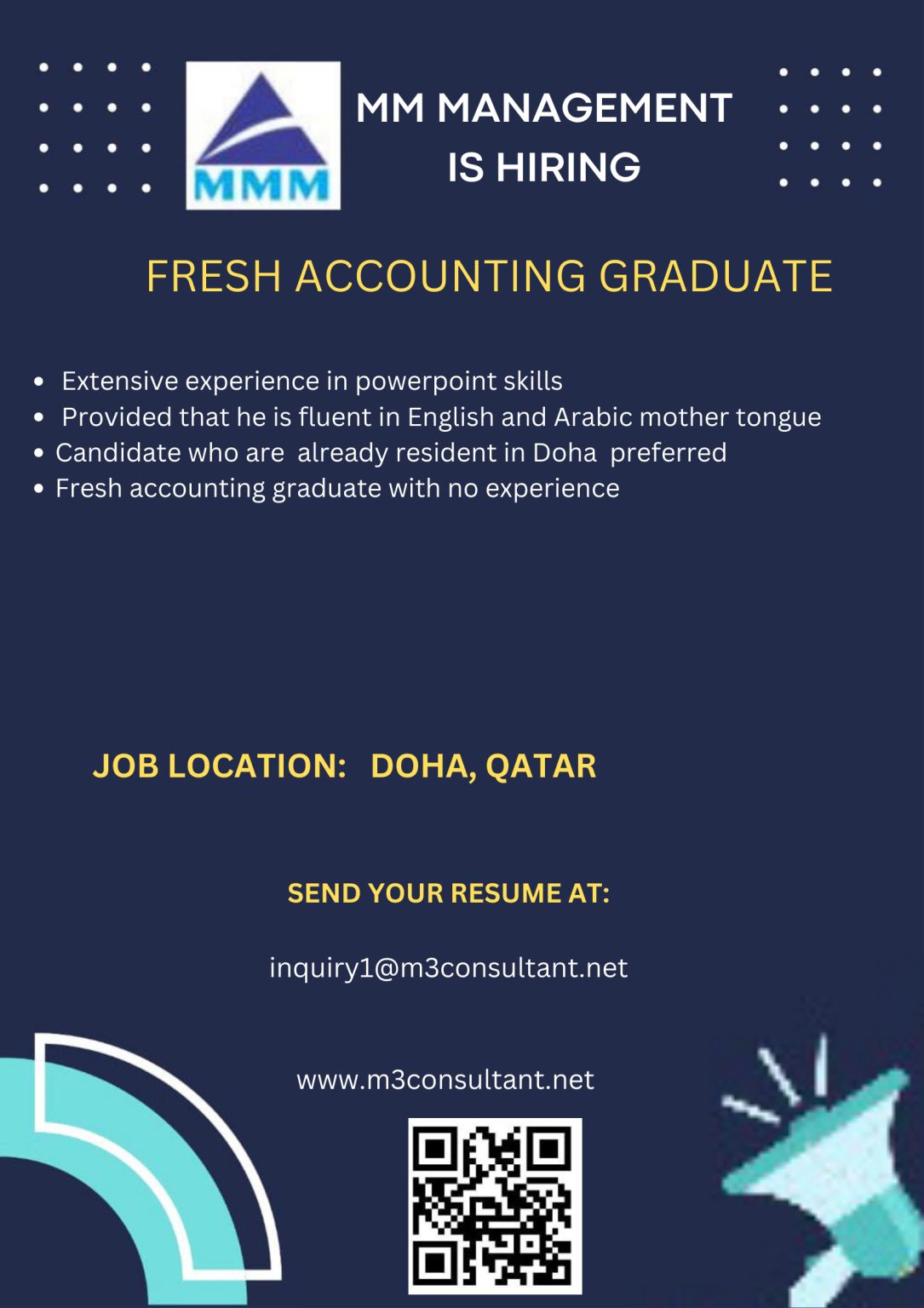 Rashmi M R on LinkedIn: #hiringimmediately #qatar #freshershiring # ... Rashmi M R on LinkedIn: #hiringimmediately #qatar #freshershiring # ...