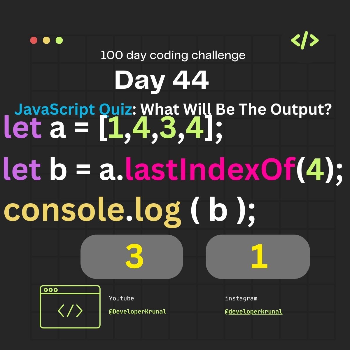 Krunal Trivedi on LinkedIn: #javascript #coders #javascript # ... Krunal Trivedi on LinkedIn: #javascript #coders #javascript # ...
