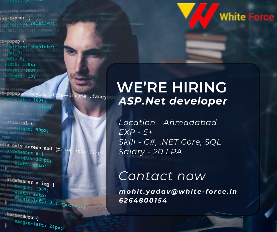 White Force Group on LinkedIn: #aspnet #dotnet #webdevelopment #csharp ... White Force Group on LinkedIn: #aspnet #dotnet #webdevelopment #csharp ...