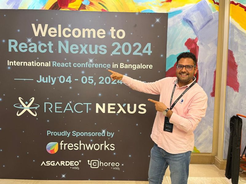 Mahesh Kumar Yadav on LinkedIn: #reactnexus2024 #reactjs Mahesh Kumar Yadav on LinkedIn: #reactnexus2024 #reactjs