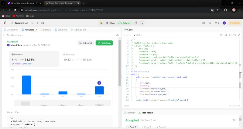 Jahnavi Sinha on LinkedIn: #leetcode #100daysofcode #codingchallenge # ... Jahnavi Sinha on LinkedIn: #leetcode #100daysofcode #codingchallenge # ...