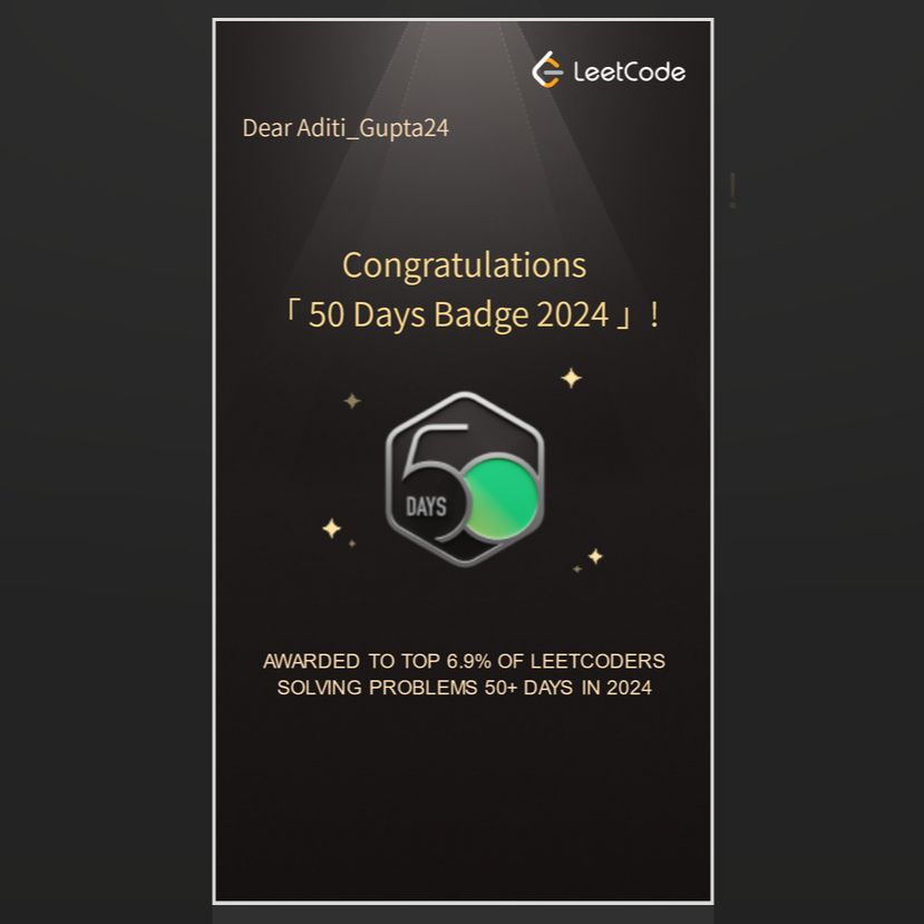 Aditi Gupta on LinkedIn: #leetcode #coding #algorithms #datastructures ... Aditi Gupta on LinkedIn: #leetcode #coding #algorithms #datastructures ...