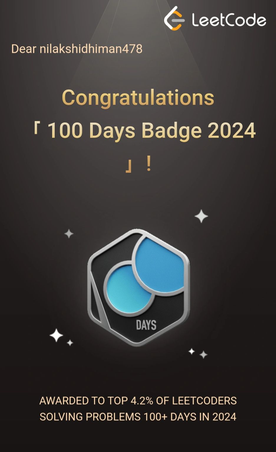Nilakshi Dhiman on LinkedIn: #leetcode #codingjourney #100dayschallenge Nilakshi Dhiman on LinkedIn: #leetcode #codingjourney #100dayschallenge