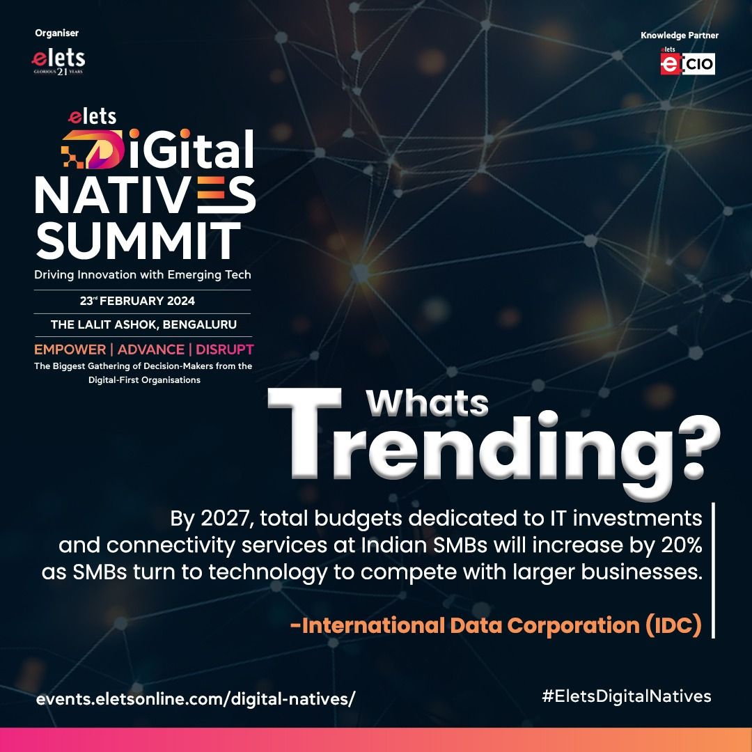 Elets Technomedia on LinkedIn: 2nd Elets Digital Natives Summit Elets Technomedia on LinkedIn: 2nd Elets Digital Natives Summit