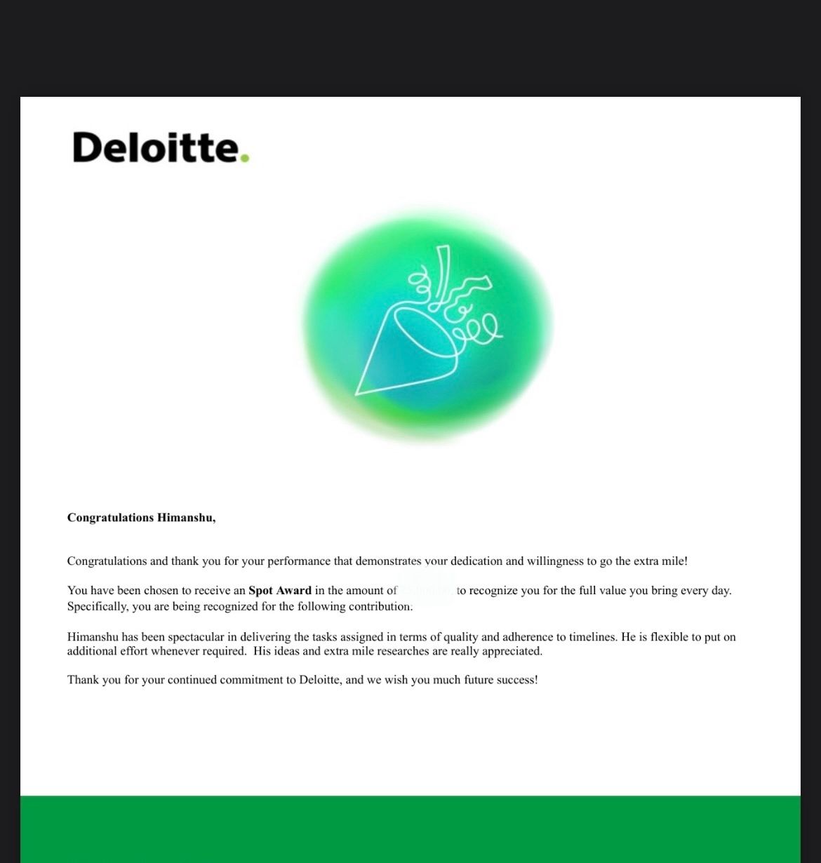 Himanshu Chahar on LinkedIn: #spotaward #hashedin #deloitte Himanshu Chahar on LinkedIn: #spotaward #hashedin #deloitte