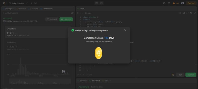 Nikhil Kumar on LinkedIn: #leetcode #codingjourney #100daysofcode # ... Nikhil Kumar on LinkedIn: #leetcode #codingjourney #100daysofcode # ...