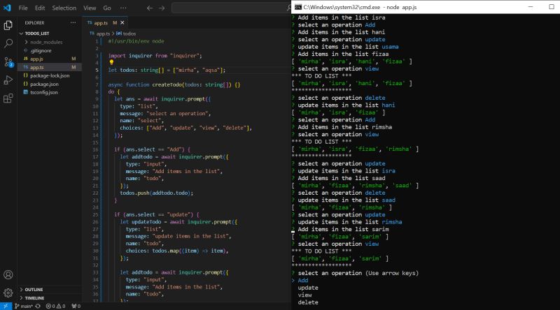 Aqsa Memon on LinkedIn: #typescript #project #coding Aqsa Memon on LinkedIn: #typescript #project #coding