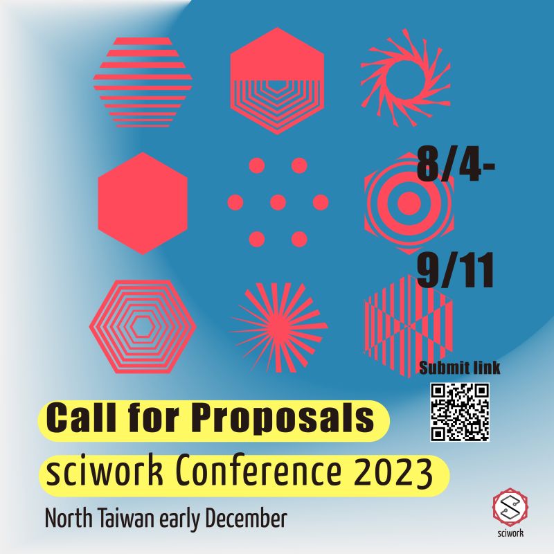 Shu-Hsi Lin on LinkedIn: sciwork 2023 CFP now open! Let's submit your ... Shu-Hsi Lin on LinkedIn: sciwork 2023 CFP now open! Let's submit your ...