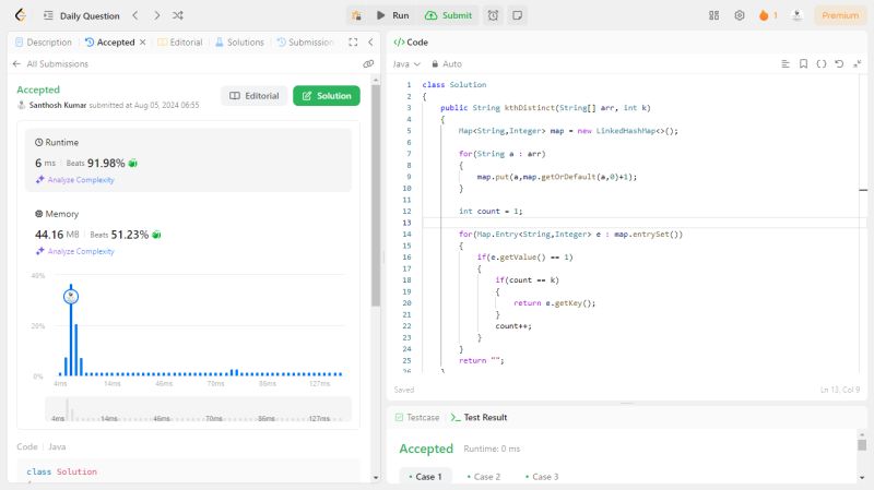 Santhosh Kumar S on LinkedIn: #java #leetcode #coding #problemsolving # ... Santhosh Kumar S on LinkedIn: #java #leetcode #coding #problemsolving # ...