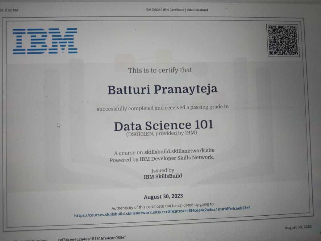 Pranay Teja Bathuri on LinkedIn: #linkedincommunity #ibmdatascience # ... Pranay Teja Bathuri on LinkedIn: #linkedincommunity #ibmdatascience # ...