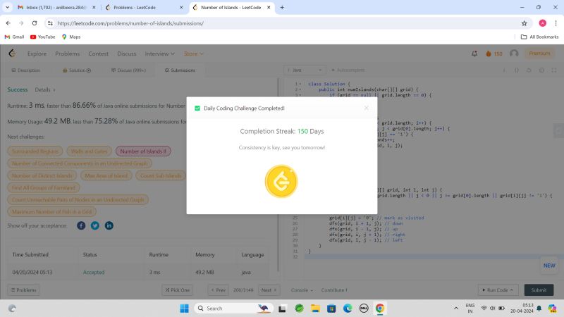 ANIL BEERA on LinkedIn: #java #leetcode #codingchallenge # ... ANIL BEERA on LinkedIn: #java #leetcode #codingchallenge # ...