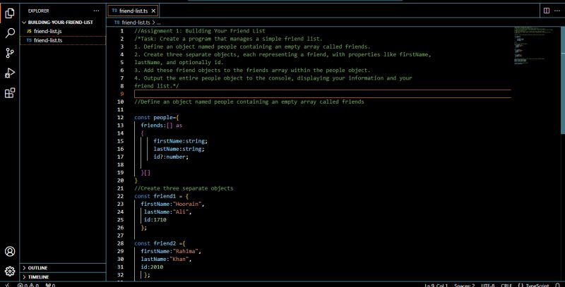 Aleeza A. on LinkedIn: #typescript #programming #coding #learning # ... Aleeza A. on LinkedIn: #typescript #programming #coding #learning # ...