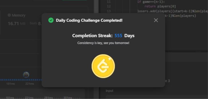 Pradeep E. on LinkedIn: #leetcode #coding #consistency #challenge Pradeep E. on LinkedIn: #leetcode #coding #consistency #challenge