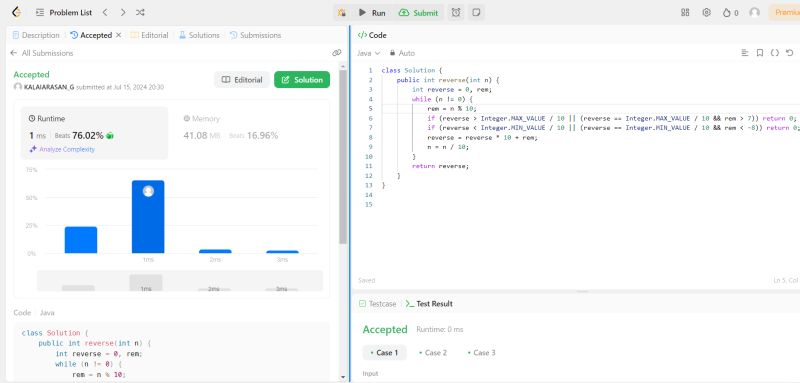 KALAI ARASAN on LinkedIn: #leetcode #codingjourney #java # ... KALAI ARASAN on LinkedIn: #leetcode #codingjourney #java # ...