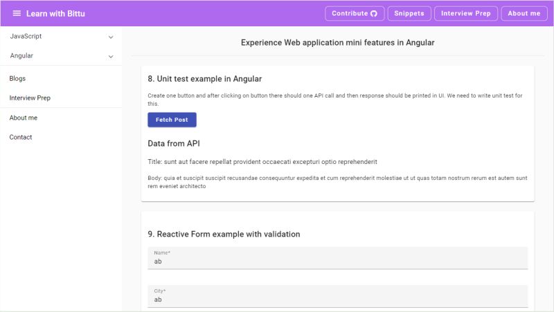Bittu Kumar on LinkedIn: #angular17 #angular #javascript #coding # ... Bittu Kumar on LinkedIn: #angular17 #angular #javascript #coding # ...