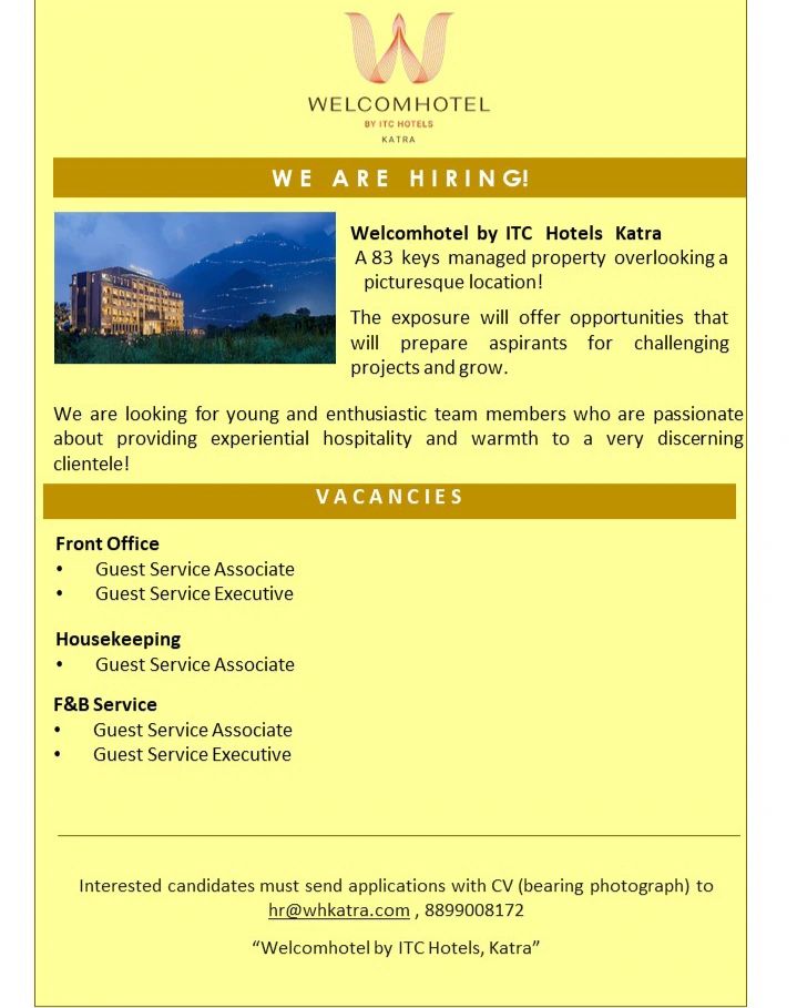 Gourav Kumar on LinkedIn: vacancy!!! ITC Gourav Kumar on LinkedIn: vacancy!!! ITC