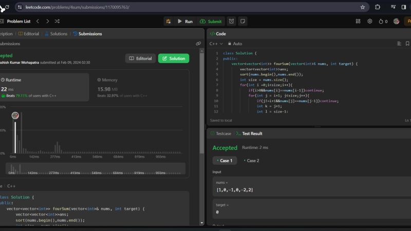 Ashish Kumar Mohapatra on LinkedIn: #leetcode #codingjourney #consistency Ashish Kumar Mohapatra on LinkedIn: #leetcode #codingjourney #consistency