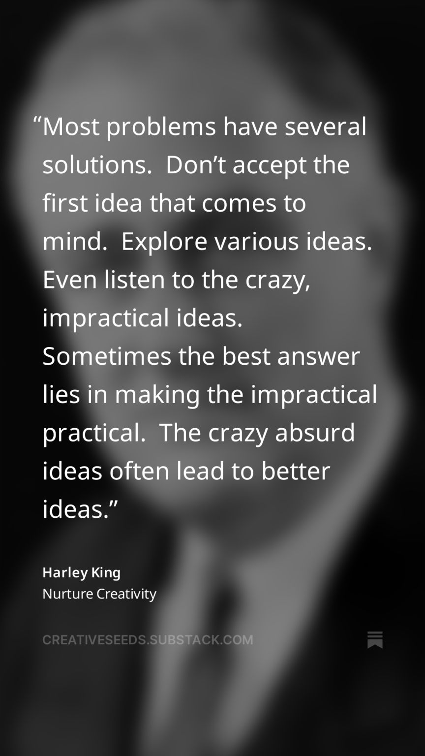 Harley King on LinkedIn: Discover 6 ways to nurture your creativity ... Harley King on LinkedIn: Discover 6 ways to nurture your creativity ...