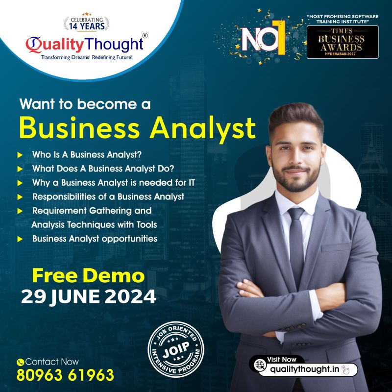 Quality Thought Infosystems on LinkedIn: # ... Quality Thought Infosystems on LinkedIn: # ...