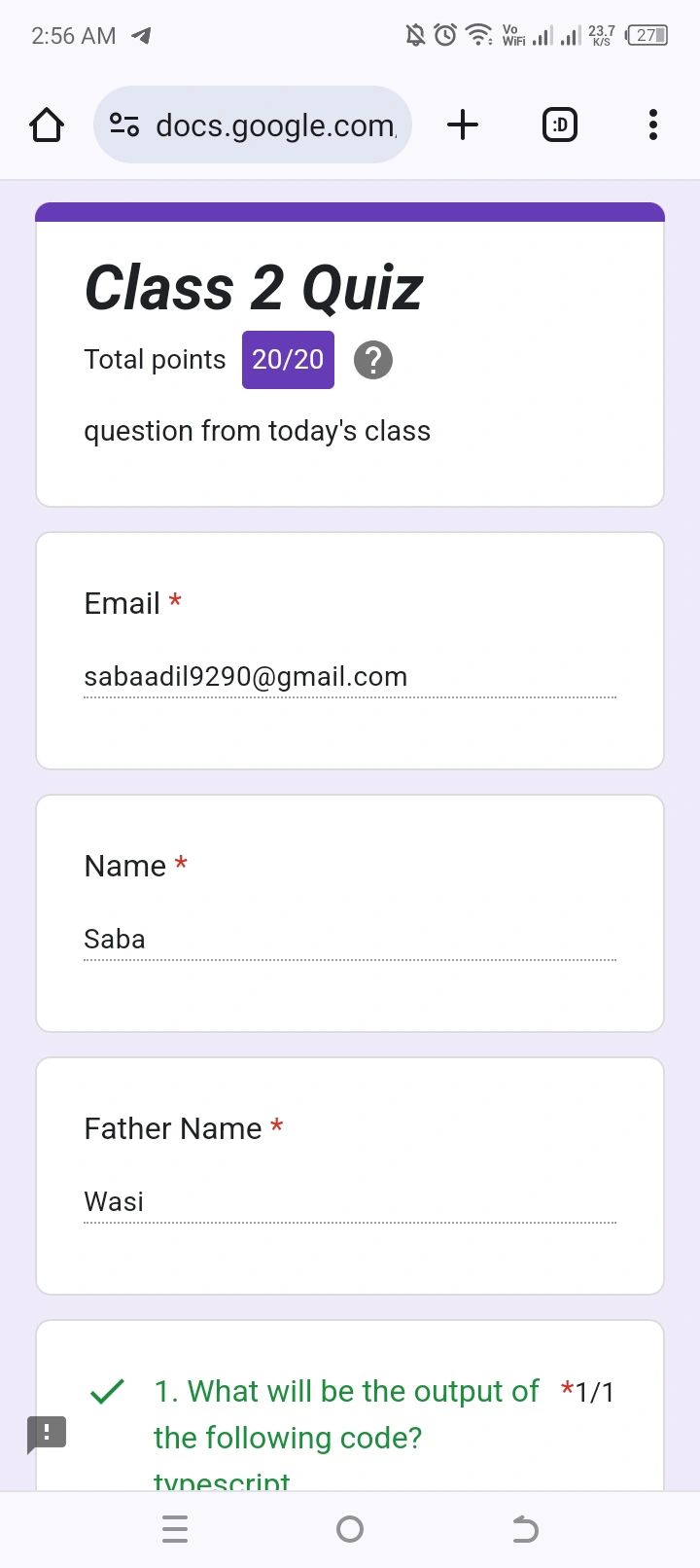 Saba Wasi on LinkedIn: #typescript #webdevelopment #continuouslearning ... Saba Wasi on LinkedIn: #typescript #webdevelopment #continuouslearning ...