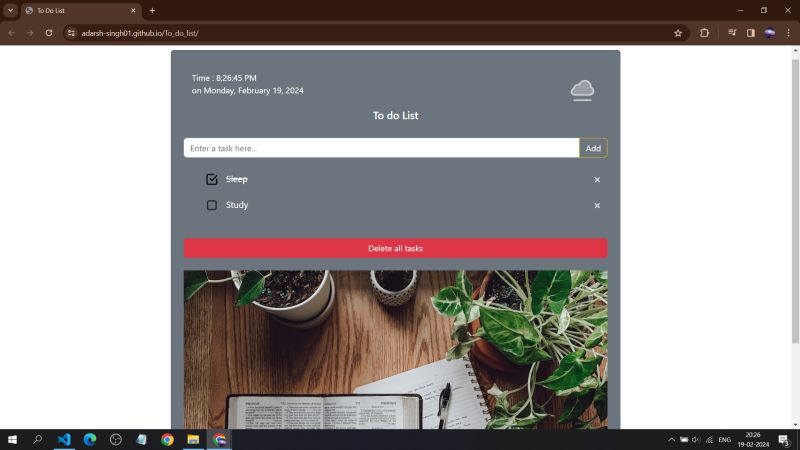 Adarsh Singh on LinkedIn: #todolist #bootstrap #javascript #webdevelopment Adarsh Singh on LinkedIn: #todolist #bootstrap #javascript #webdevelopment