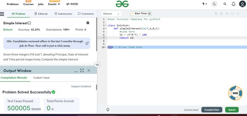 Nikhil Kumar on LinkedIn: #geeksforgeeks #100daysofcodechallenge Nikhil Kumar on LinkedIn: #geeksforgeeks #100daysofcodechallenge