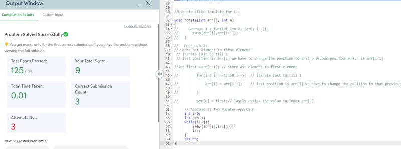 Dhananjay Mallik on LinkedIn: Problem : Cyclically rotate an array by ... Dhananjay Mallik on LinkedIn: Problem : Cyclically rotate an array by ...