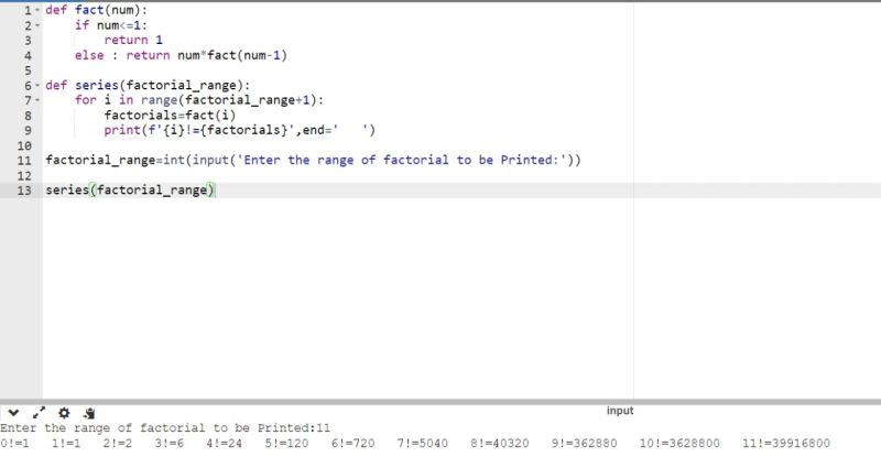 Manju Bashini on LinkedIn: #python #factorials #algorithm # ... Manju Bashini on LinkedIn: #python #factorials #algorithm # ...
