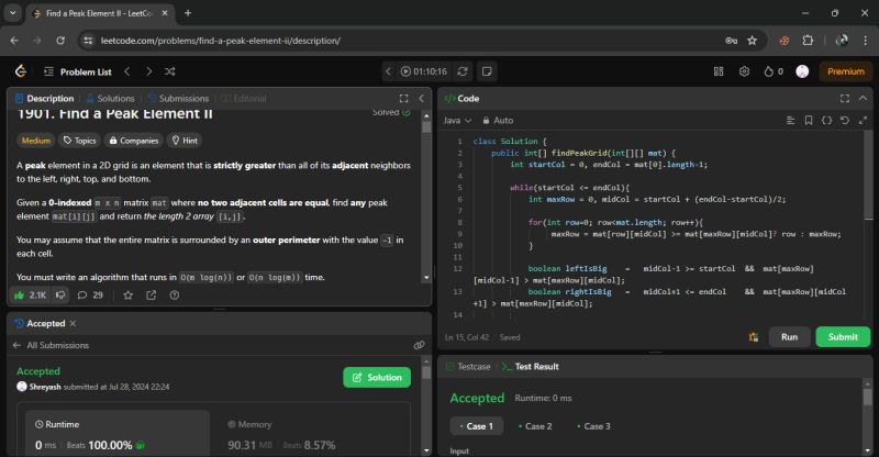 Shreyash Mulate on LinkedIn: #100daysofcode #leetcode #codingjourney ... Shreyash Mulate on LinkedIn: #100daysofcode #leetcode #codingjourney ...