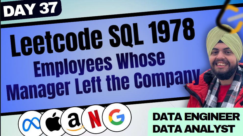 Avneesh Singh on LinkedIn: #sql #leetcode #datascience #dataengineer # ... Avneesh Singh on LinkedIn: #sql #leetcode #datascience #dataengineer # ...