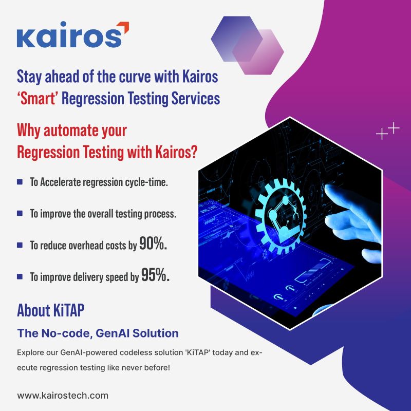 Kairos Technologies on LinkedIn: Smart Regression Testing | Digital ... Kairos Technologies on LinkedIn: Smart Regression Testing | Digital ...