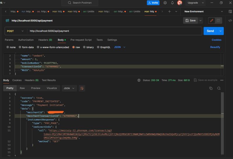 Vedant Shahi on LinkedIn: #nodejs #paymentgatewayintegration #phonepe # ... Vedant Shahi on LinkedIn: #nodejs #paymentgatewayintegration #phonepe # ...