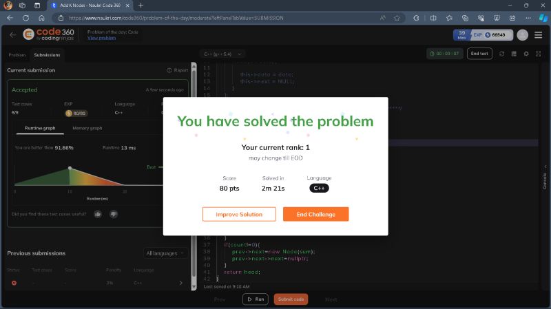 Abhijeet Gupta on LinkedIn: #dsa #algorithms #problemsolving Abhijeet Gupta on LinkedIn: #dsa #algorithms #problemsolving