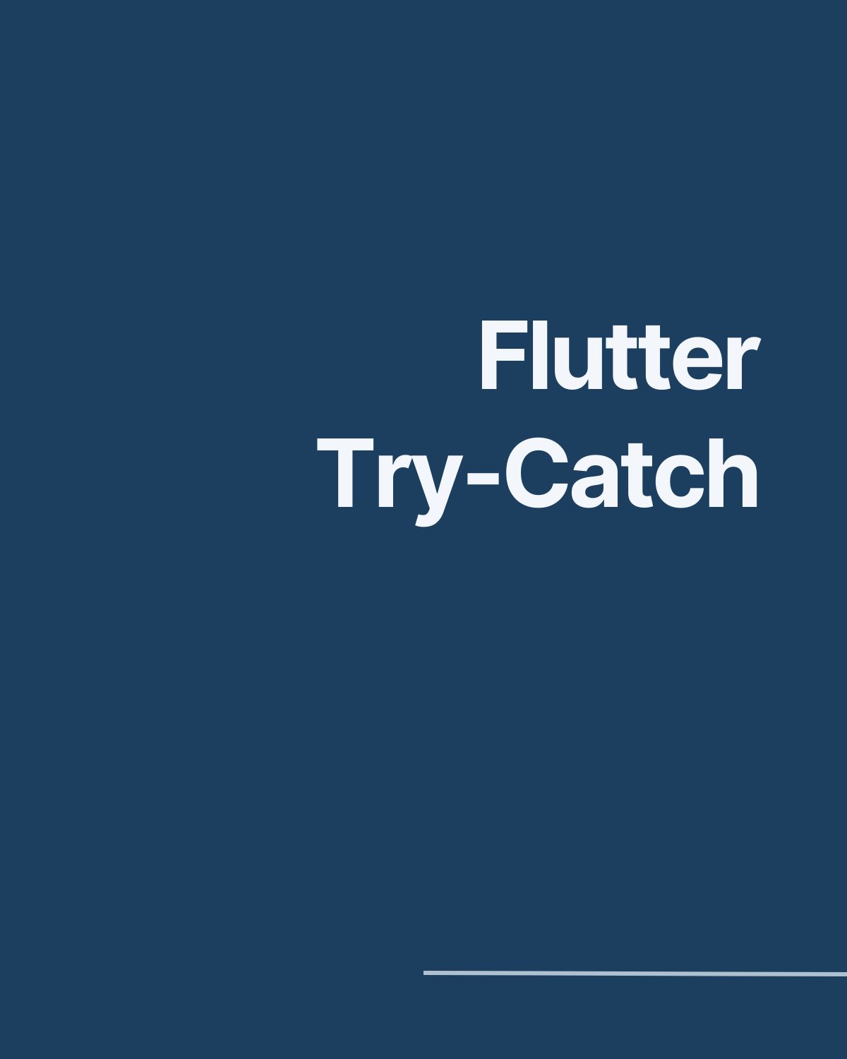 Ashwin Kannoth on LinkedIn: #flutterdev #errorhandling #trycatch # ... Ashwin Kannoth on LinkedIn: #flutterdev #errorhandling #trycatch # ...