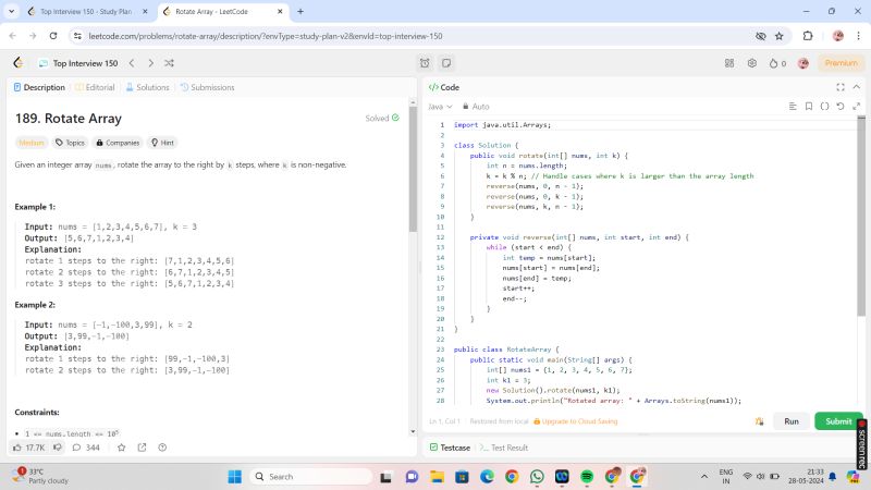 PIRTHIKA P N on LinkedIn: #java #problemsolving #100daysofcoding PIRTHIKA P N on LinkedIn: #java #problemsolving #100daysofcoding