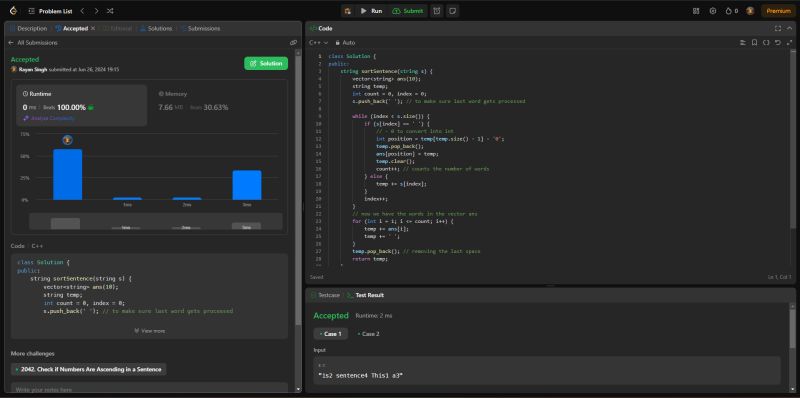 Rayan Singh on LinkedIn: #rohitnegi #dsa #cpp #codingjourney #coderarmy ... Rayan Singh on LinkedIn: #rohitnegi #dsa #cpp #codingjourney #coderarmy ...