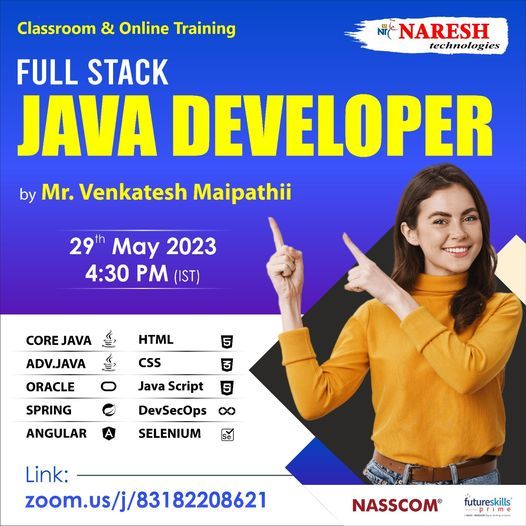 Naresh IT on LinkedIn: #fullstackjava #corejava #java #programming # ... Naresh IT on LinkedIn: #fullstackjava #corejava #java #programming # ...